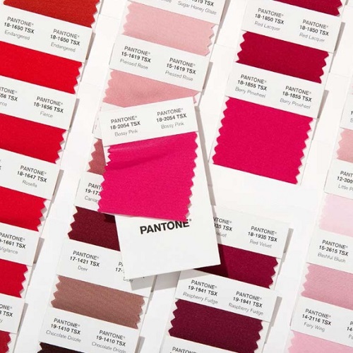 pantone polyester swatch set | Fashion Room